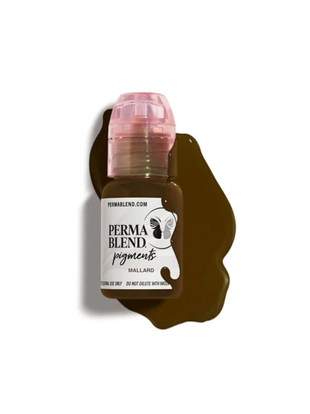 Perma Blend Mallard 1/2oz – Cool Medium Brown Brow Pigment – The Beauty ...